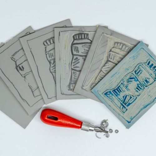 Kit linogravure pour débutants Lefranc & Bourgeois - Creastore