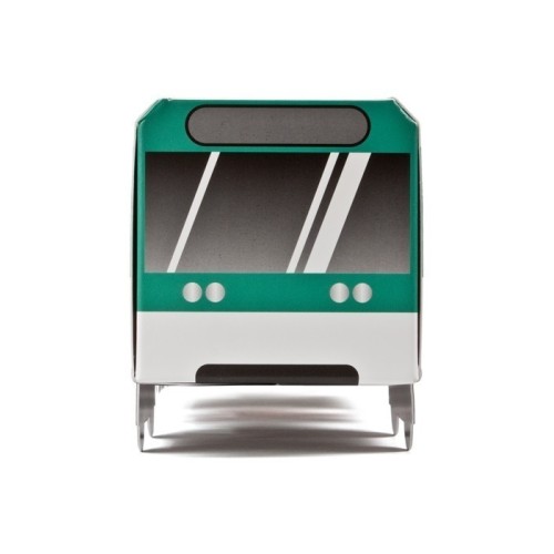 Métro"Paris" en carton à customiser de Molotow - Creastore