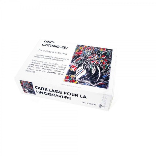 Kit complet de linogravure Abig - Creastore