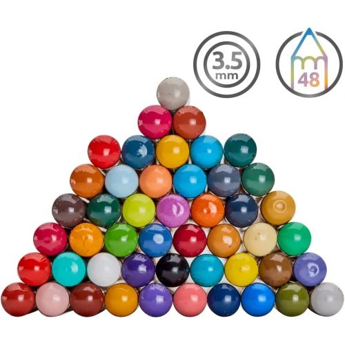 Boîte de 48 crayons Chromaflow - Derwent - Creastore Boîte de 48 crayons Chromaflow - Derwent - Creastore