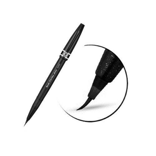 Feutre pinceau Brush Sign Pen, Pointe ultra fine - Noir - Creastore