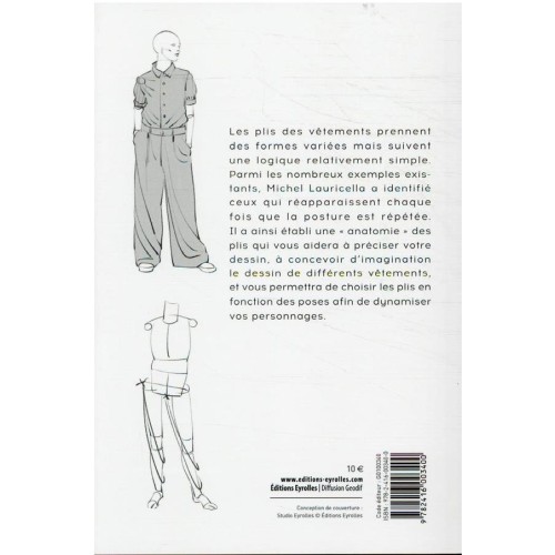 Morpho - Anatomie des plis de vêtements - Livre - Creastore