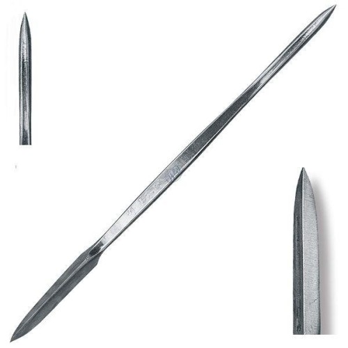 Outil de gravure double pointe - Brunissoir et grattoir - Creastore